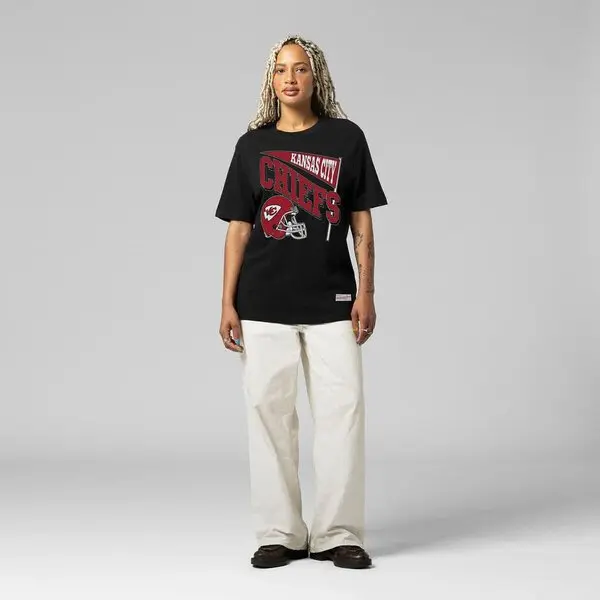 Mitchell & Ness Kansas City Chiefs Team Dynamic Boyfriend T-shirt - Black