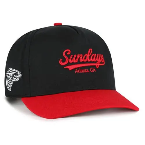 '47 47® Atlanta Falcons Sundays Sure Shot Hitch Two-tone Cap - Black