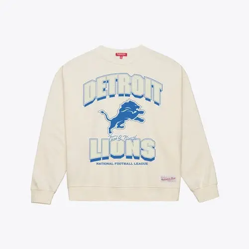 Mitchell & Ness Detroit Lions Tonal Arch Sweatshirt