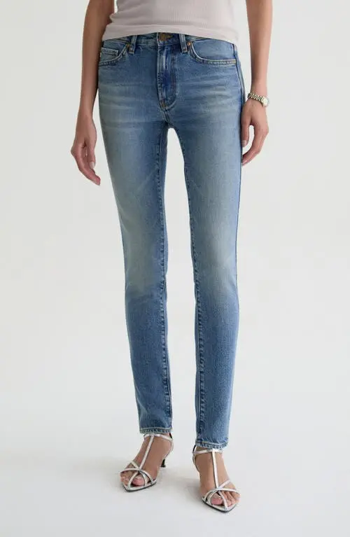 Ag Quinn Low Rise Cigarette Jeans - 16 Years Affinity