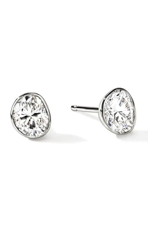John Hardy Jh Lovestruck™ Lab-grown Diamond Stud Earrings - Silver