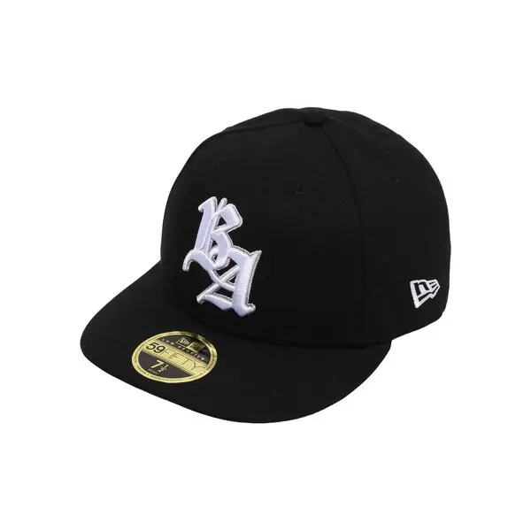 A BATHING APE X New Era 59fifty Lp Logo Cap - Black