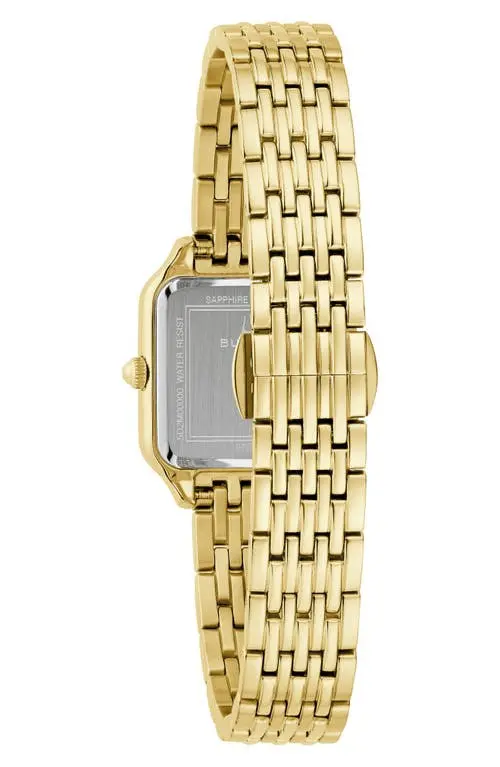 Bulova Classic Sutton Square Bracelet Watch