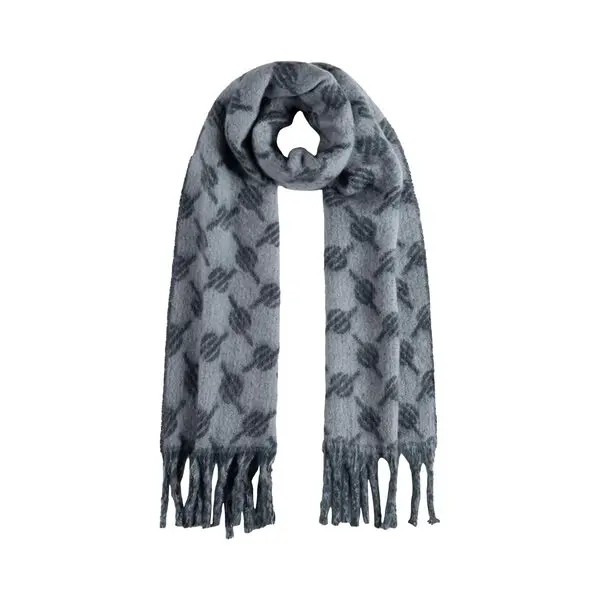 DAILY PAPER Riyo Monogram Scarf 'sky Captain