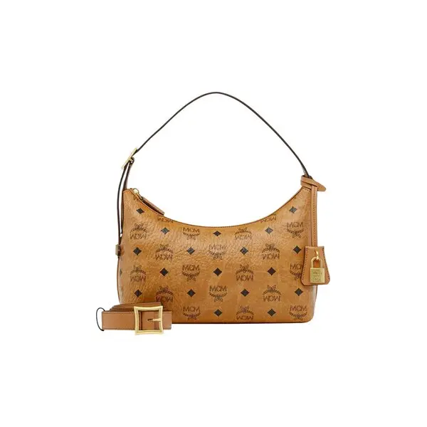 Mcm Aren Vi Hobo Small Bag