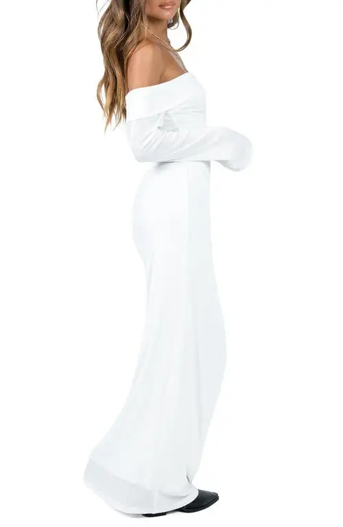Princess Polly Maida Long Sleeve Gown