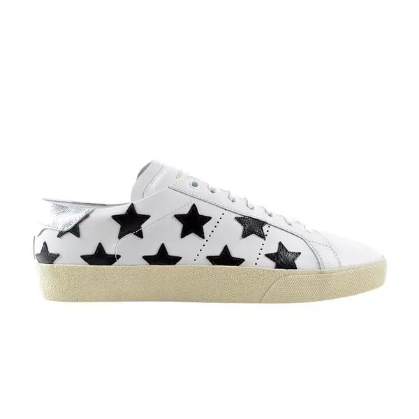 Saint Laurent Court Classic Low 'stars - White