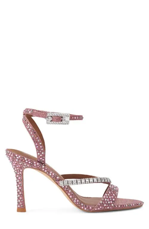 Kurt Geiger Crystal Ankle Strap Sandal - Pink