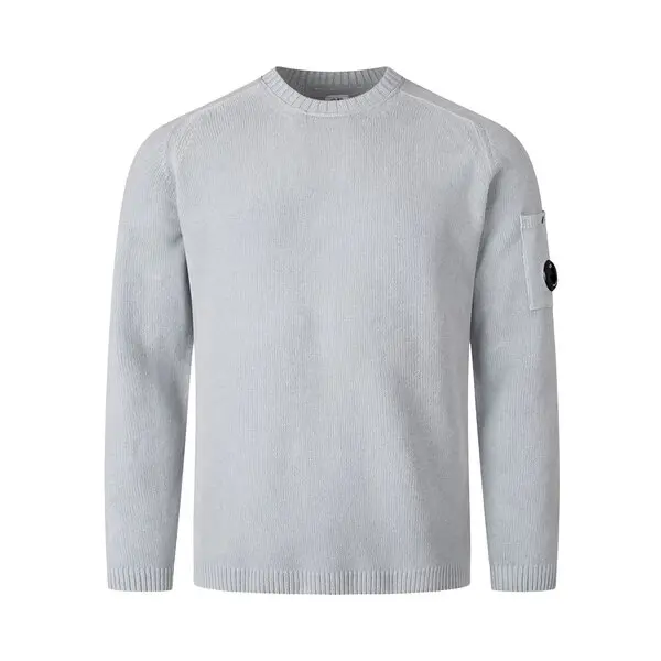 C.P. COMPANY Cotton Chenille Crewneck Sweater