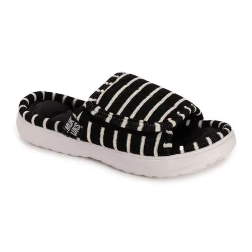 MUK LUKS Raelynn Slide Slipper - Black