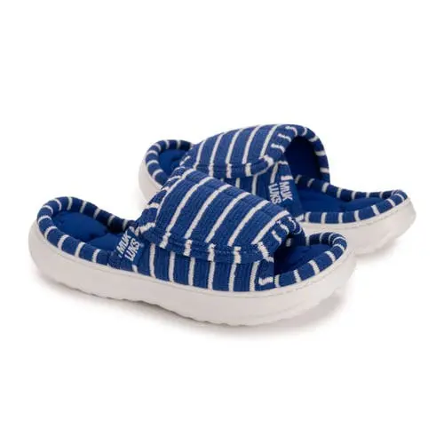 MUK LUKS Raelynn Slide Slipper - Blue