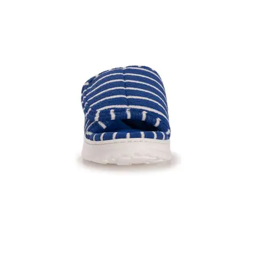 MUK LUKS Raelynn Slide Slipper - Blue