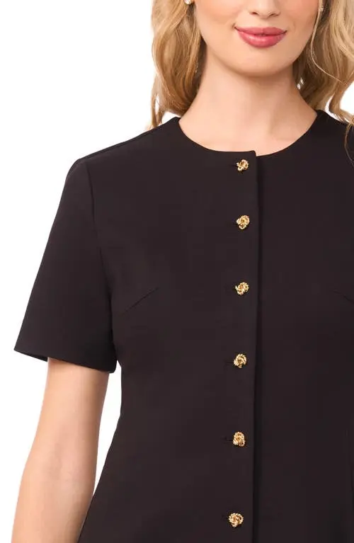 Ted Baker London Valentina Mixed Media Minidress