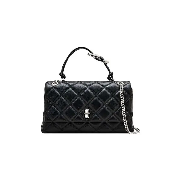 Marc Jacobs The Dual Chain Shoulder Bag - Black