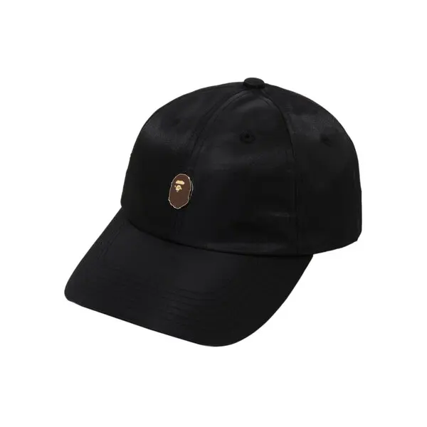 A BATHING APE One Point Panel Cap - Black