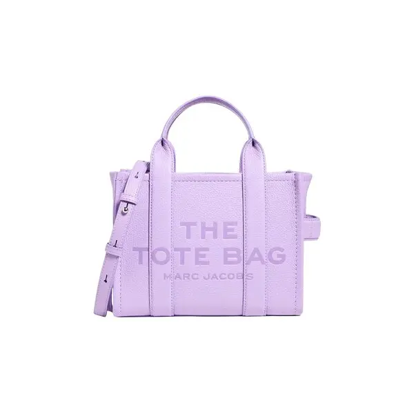 Marc Jacobs The Small Leather Tote Bag 'wisteria - Purple