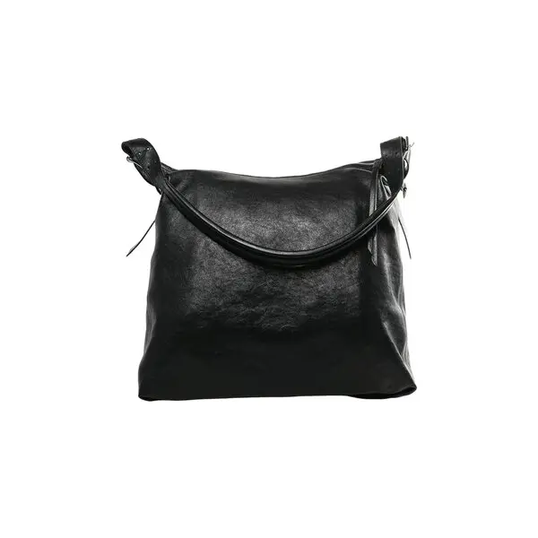 LEMAIRE Belted Hobo Bag 'dark Navy