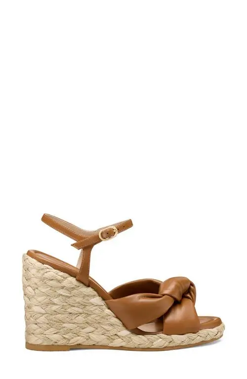 STUART WEITZMAN Soplaya Espadrille Wedge Sandal - Boho Tan