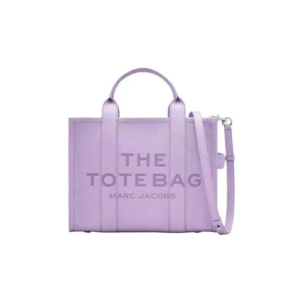 Marc Jacobs The Medium Leather Tote Bag 'wisteria - Purple
