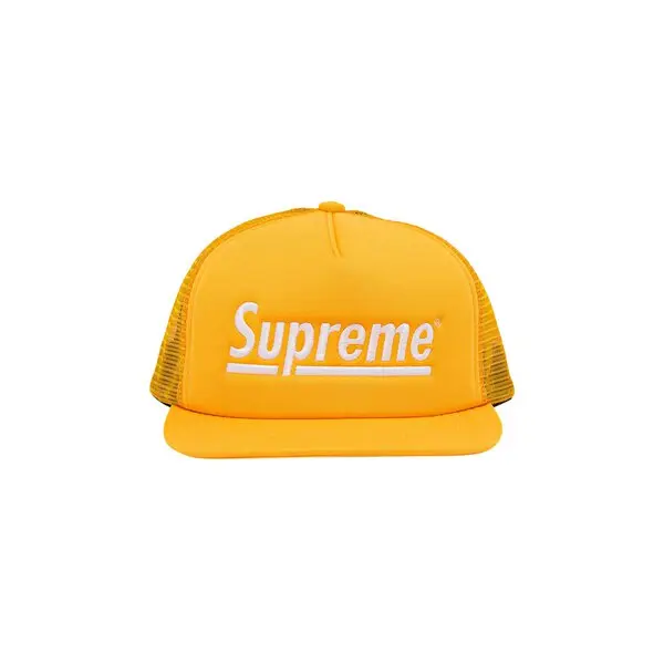 Supreme Underline Mesh Back 5-panel - Gold