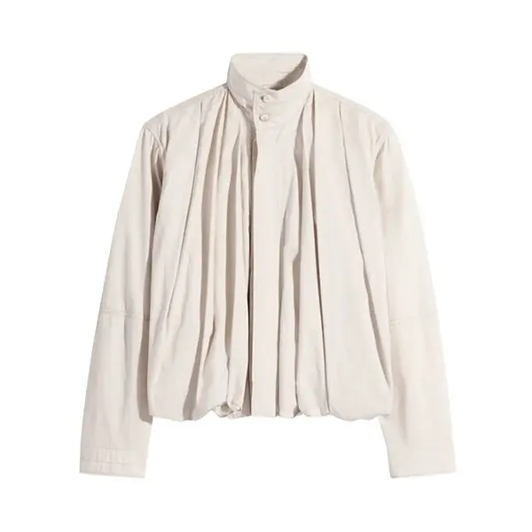 LEMAIRE Soft Pleated Blouson 'jasmine