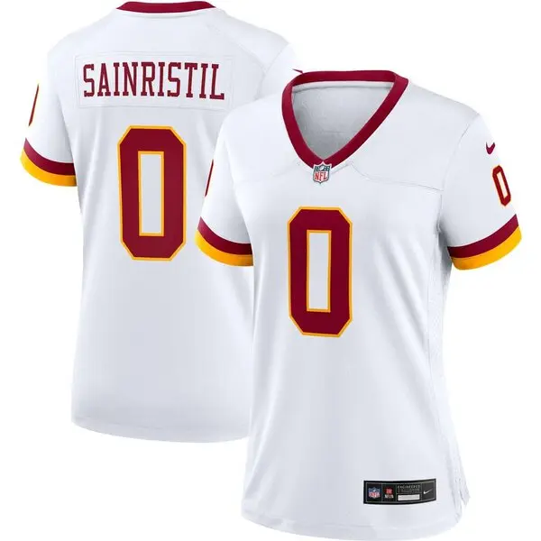 Nike Mike Sainristil Washington Commanders Game Super Bowl Era Jersey - White