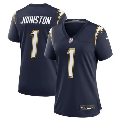 Nike Quentin Johnston Los Angeles Chargers Alternate Super Chargers Game Jersey - Navy