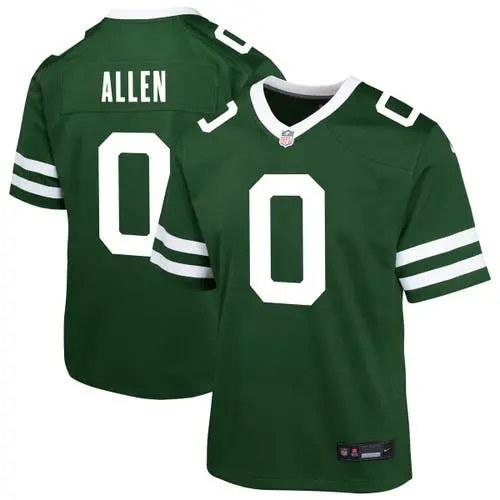 Nike Youth Braelon Allen New York Jets Team Game Jersey - Green