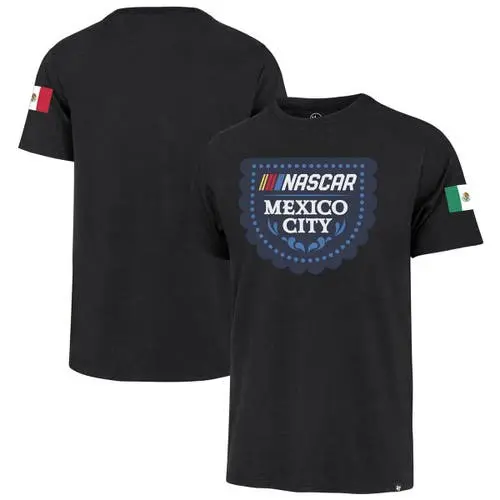 '47 Nascar Mexico City Race Event Foundation T-shirt - Black