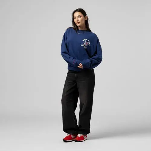 Mitchell & Ness New York Rangers Vintage Crewneck Sweatshirt - Blue