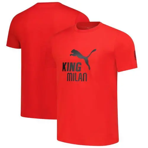 PUMA Ac Milan 2025/26 King Logo T-shirt - Red