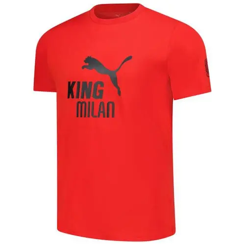 PUMA Ac Milan 2025/26 King Logo T-shirt - Red