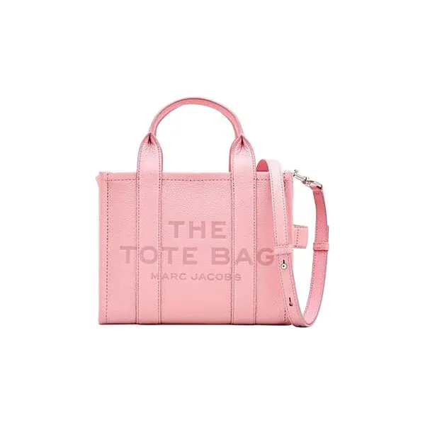 Marc Jacobs The Small Leather Tote Bag 'ribbon - Pink