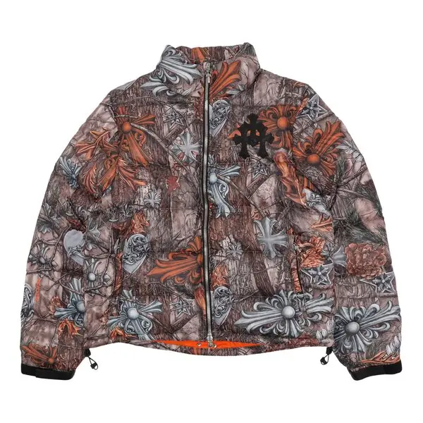Chrome Hearts X Nocta X Nike Cardinal Stock Puffer Jacket 'multi-color/safety Orange - Multicolor