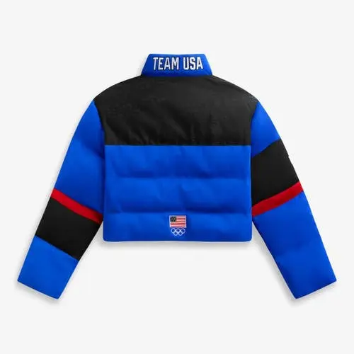 OFF SEASON Team Usa Cropped Puffer Jacket