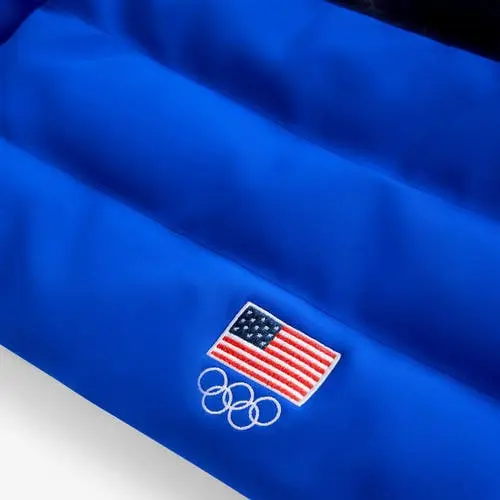 OFF SEASON Team Usa Cropped Puffer Jacket