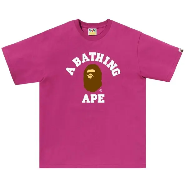 A BATHING APE College Tee