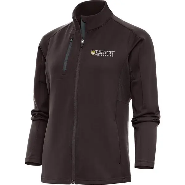 ANTIGUA Lehigh Mountain Hawks Generation Full-zip Jacket - Brown