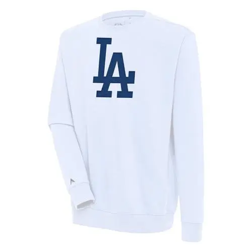 ANTIGUA Los Angeles Dodgers Victory Pullover Sweatshirt