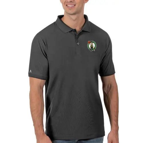 ANTIGUA Boston Celtics Legacy Pique Polo