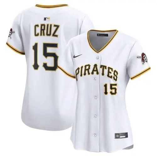 Nike Oneil Cruz Pittsburgh Pirates Home Limited Player Jersey - White