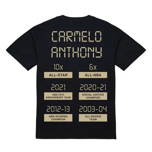 Mitchell & Ness Carmelo Anthony Denver Nuggets Ultimate Player T-shirt