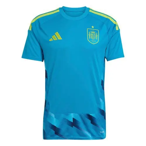 Adidas Spain National Team Fifa X World Cup 2026 Goalkeeper Replica Jersey - Turquoise
