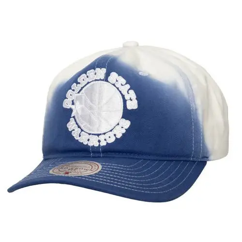 Mitchell & Ness Golden State Warriors Dip Dye Pro Crown Baseball Cap