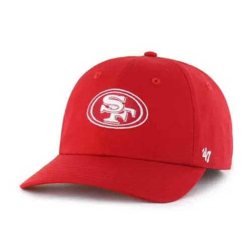 '47 San Francisco 49ers Foundational Franchise Fitted Cap By - Scarlet