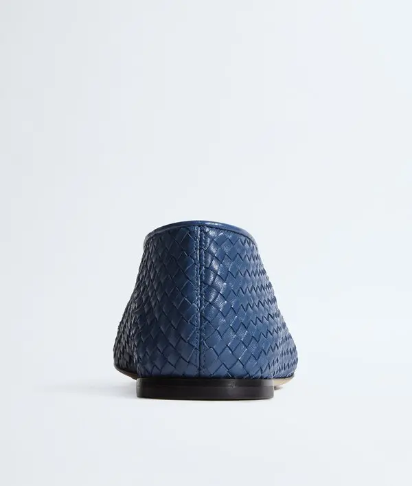 Bottega Veneta Rosa Ballerina - Blu Venezia