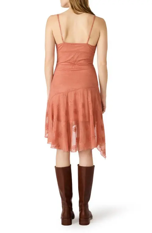 Steve Madden Corina Embroidered Slipdress