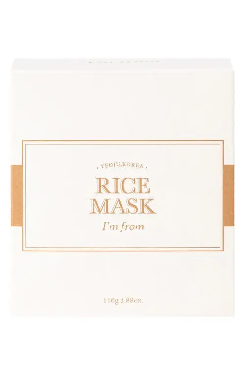 I'M FROM Rice Mask