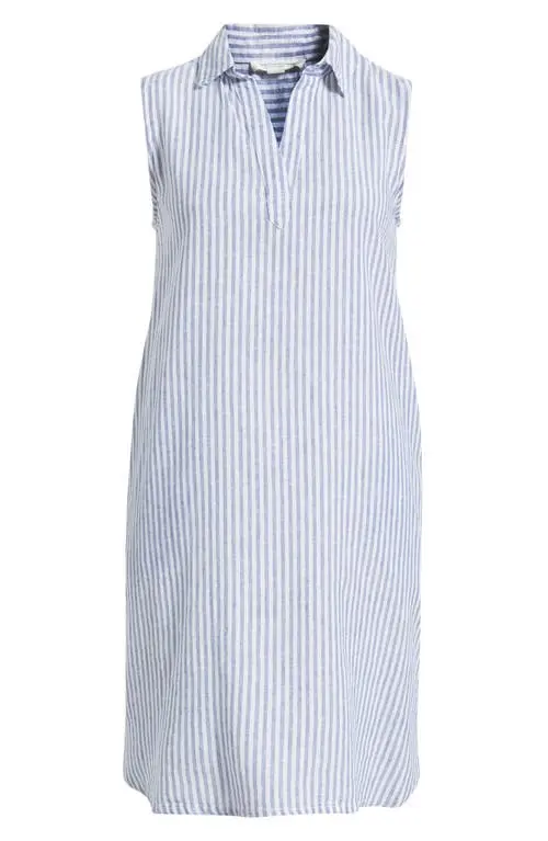 BEACHLUNCHLOUNGE Shelay Sleeveless Shift Dress - Blue Eyes