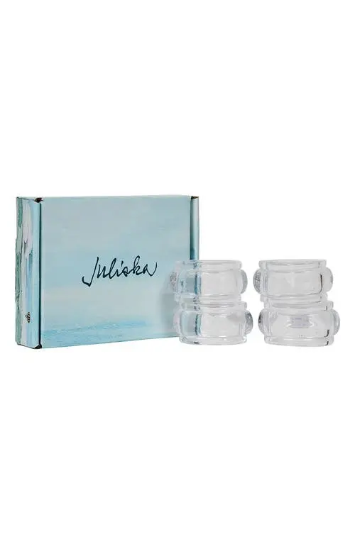 JULISKA Provence Set Of 4 Napkin Rings